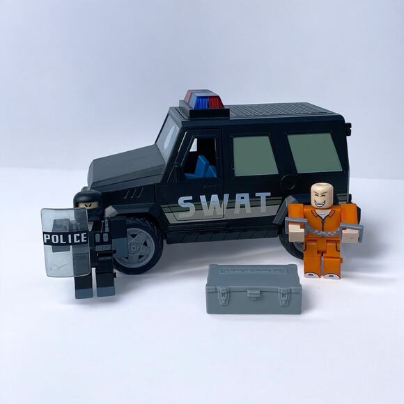 Toys | Roblox Jailbreak Swat Unit Vehicle Playset Figurines Car No Code ...
